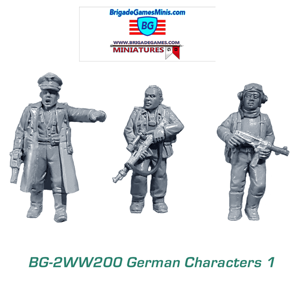 BG-2WW200 German Characters 1 - BrigadeGamesMinis.com
