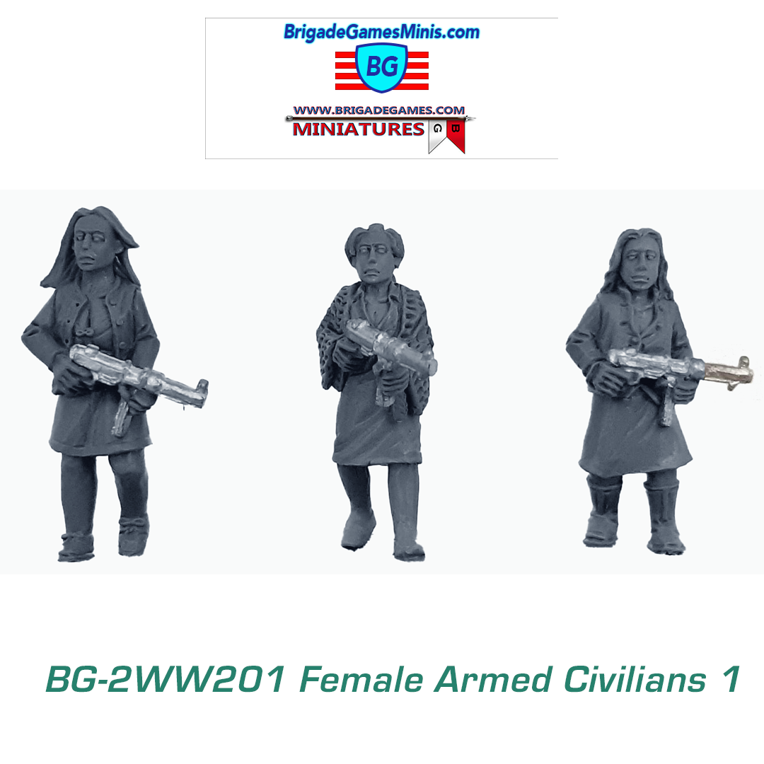 WW2 - Unique Minis - BrigadeGamesMinis.com
