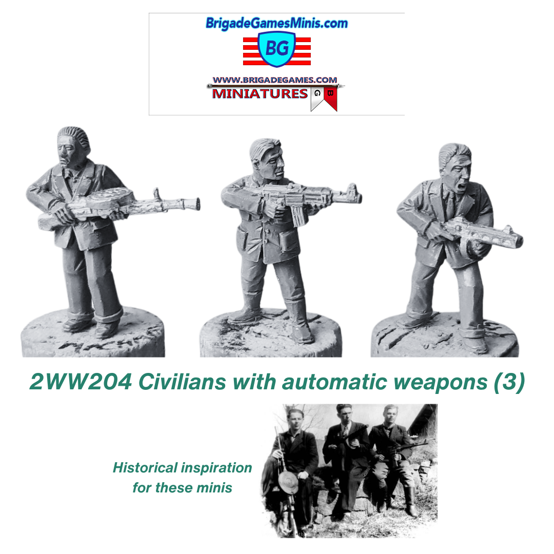 WW2 - Unique Minis - BrigadeGamesMinis.com
