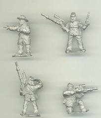 Steam Rifles Infantry Unit (10) - BG-GACW004 - BrigadeGamesMinis.com