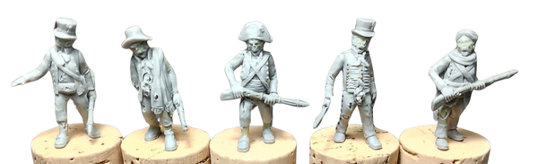 Napoleonic Spanish Rebels Zombies - BG-HHZ003 - Historical Horror and ...