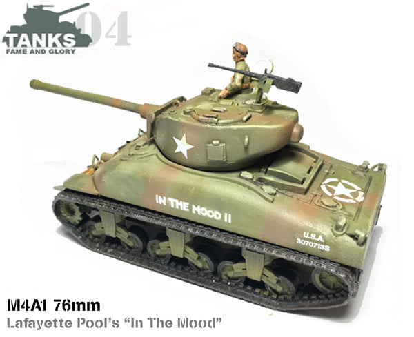 USA M4A1 "In The Mood" Tank - 1/56th - WW2 - BrigadeGamesMinis.com