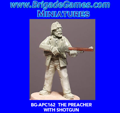 BG-APC162 The Preacher with Shotgun - Apocalyptic Survivor ...