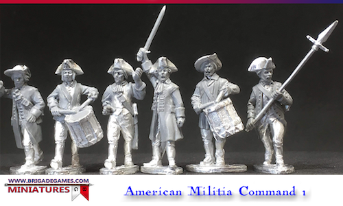 AWI - American War of Independence - BrigadeGamesMinis.com