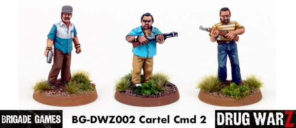 BG-DWZ002 Drug War Z: Cartel Command 2 - BrigadeGamesMinis.com