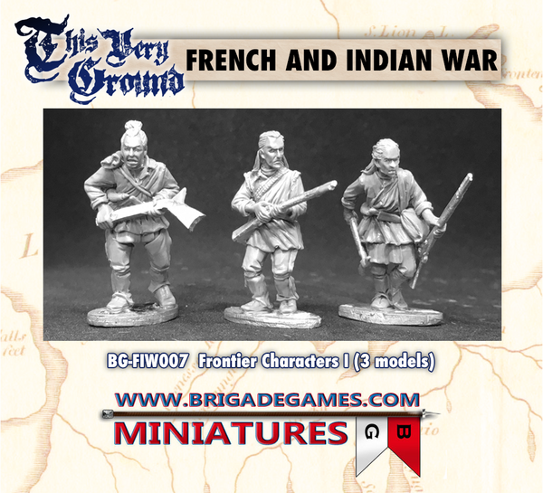 Frontier Characters 1 (3) - BG-FIW007 - BrigadeGamesMinis.com