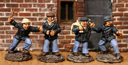 BG-MWC003 Waterfront Characters - BrigadeGamesMinis.com