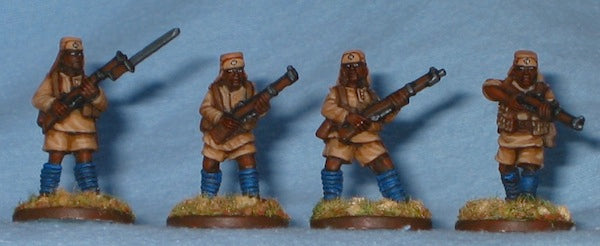 BG-WIAB01 Kings African Rifles Askari in Fez Skirmishing 1 ...