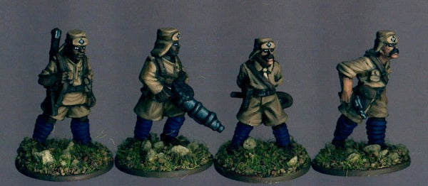 BG-WIAB05 Kings African Rifles Officers and NCOs - BrigadeGamesMinis.com