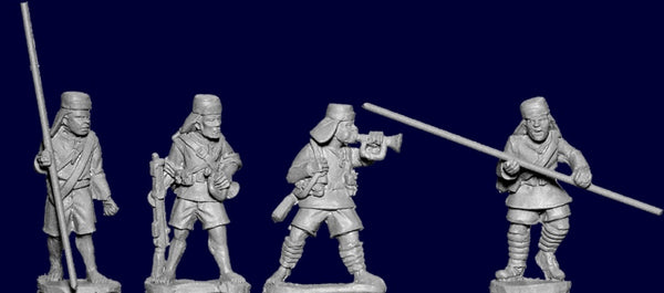 BG-WIAB06 Kings African Rifles Standard Bearers and Buglers ...