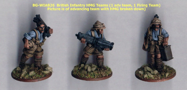 BG-WIAB26 British Vickers HMG Firing and Moving Teams ...