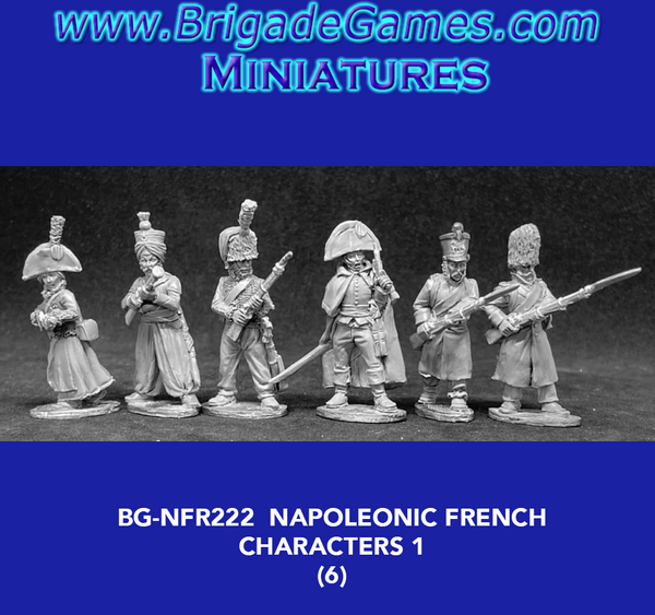BG-NFR221 French Characters 2 - BrigadeGamesMinis.com